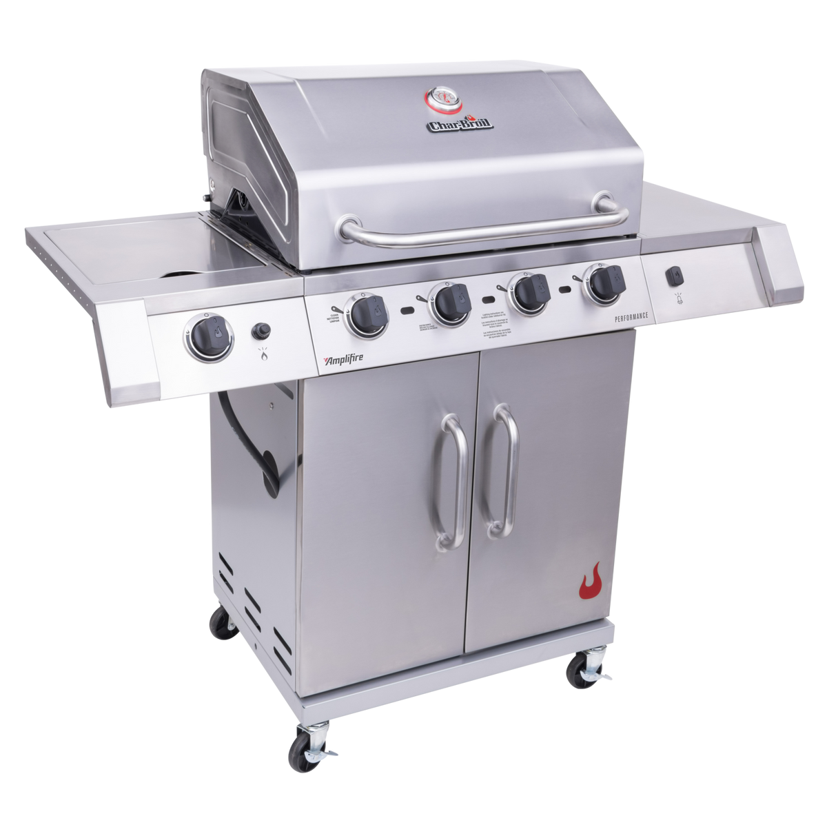 Char-Broil 463341421 Performance Series™ Amplifire™ 4-Burner Gas Grill ...