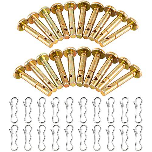 Biggun 20 pcs Shear Pins + 20 pcs Cotter Pins for Snowblower- 738-0412 ...