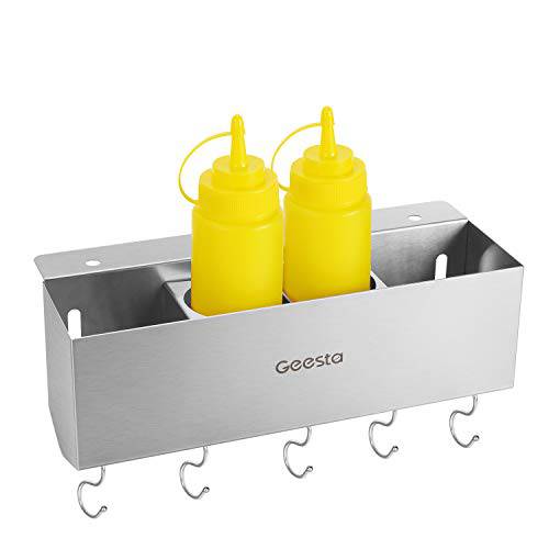 Geesta Stainless Steel Griddle Caddy for 28"/36" Blackstone Griddles ...