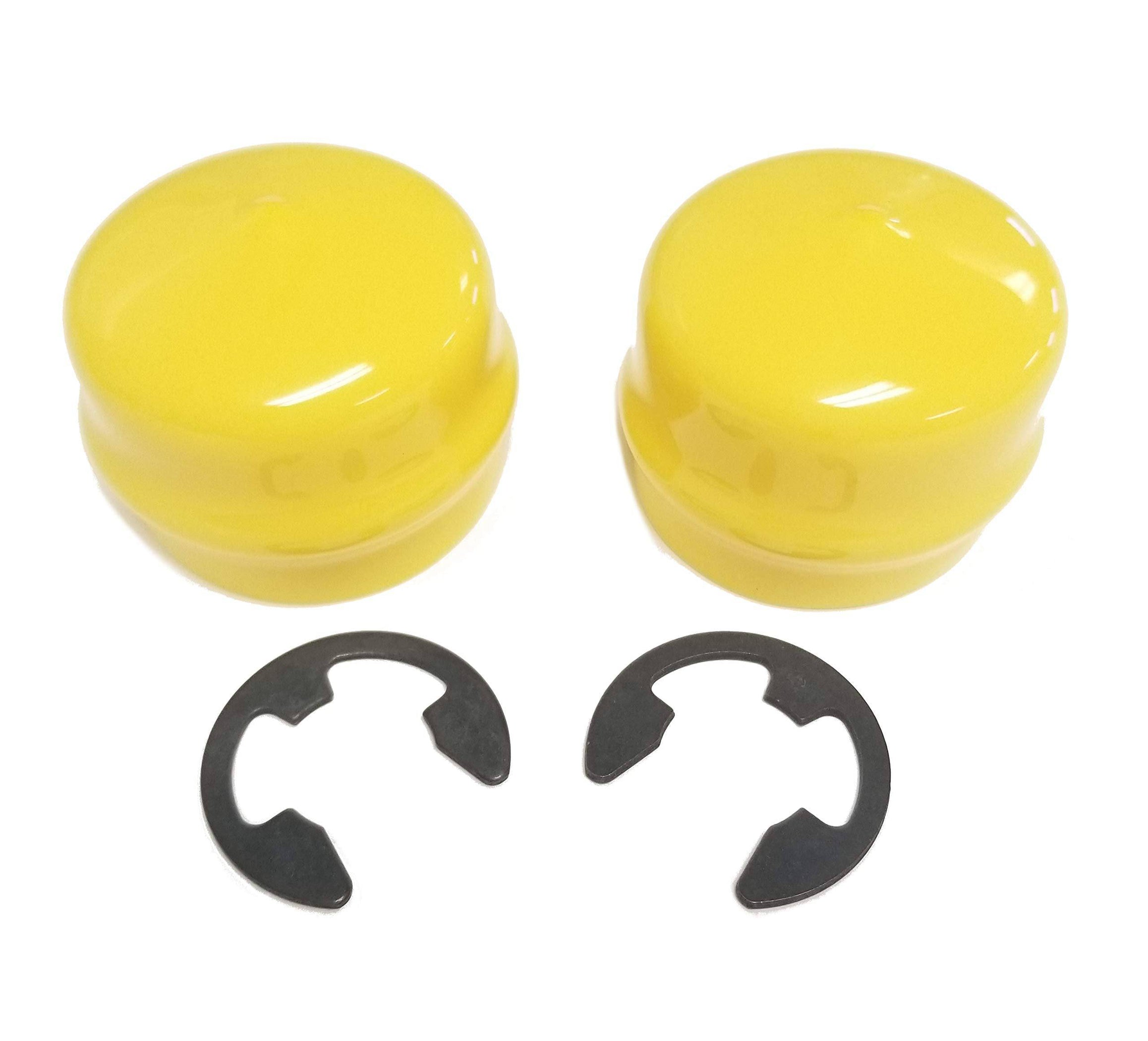 John Deere Original Equipment Cap and Snap Ring R27434/M143338 Kit (2 ...