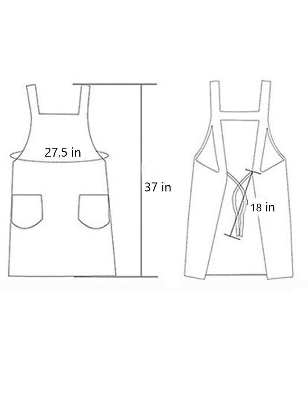 Kinsley Cute Cooking Apron for Women - Suitable for Baking, Grilling ...