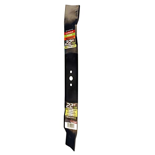 Maxpower 331731B Mulching Blade for 22 Inch Cut Poulan/Husqvarna ...