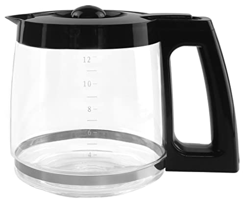 12-Cup Glass Carafe Pot Compatible with Ninja Coffee Brewer Maker Mode ...