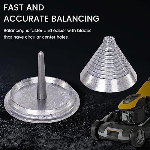 cenoz Lawn Mower Blade Balancers, Metal Precision Blade Balancers Tool — Grill Parts America