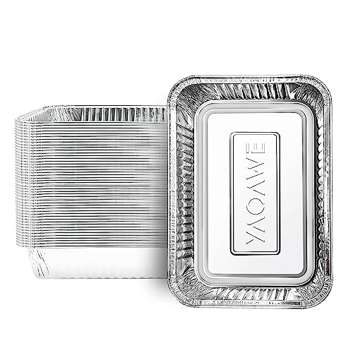 YAOAWE 60-Pack 6415 Drip Pan Liners Compatible for Weber Spirit Series ...