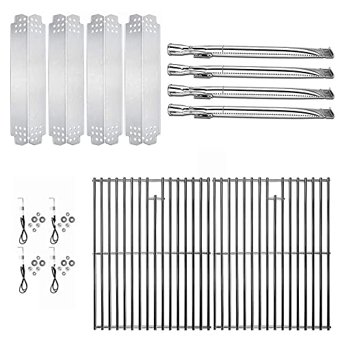 Hisencn 304 Stainless Steel Grill Parts Kit for Home Depot Nexgrill 4 ...