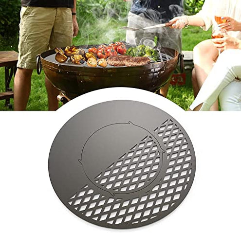 only fire BBQ Griddle and Grate Combo Kit for Weber 22 inch Kettle Cha ...