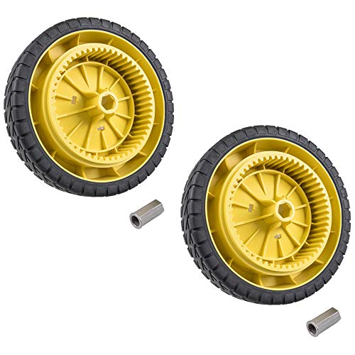 OEM Rear Wheel 2 Pack Kit John Deere JS 20 30 40 Walk Behind Mower GX2 ...